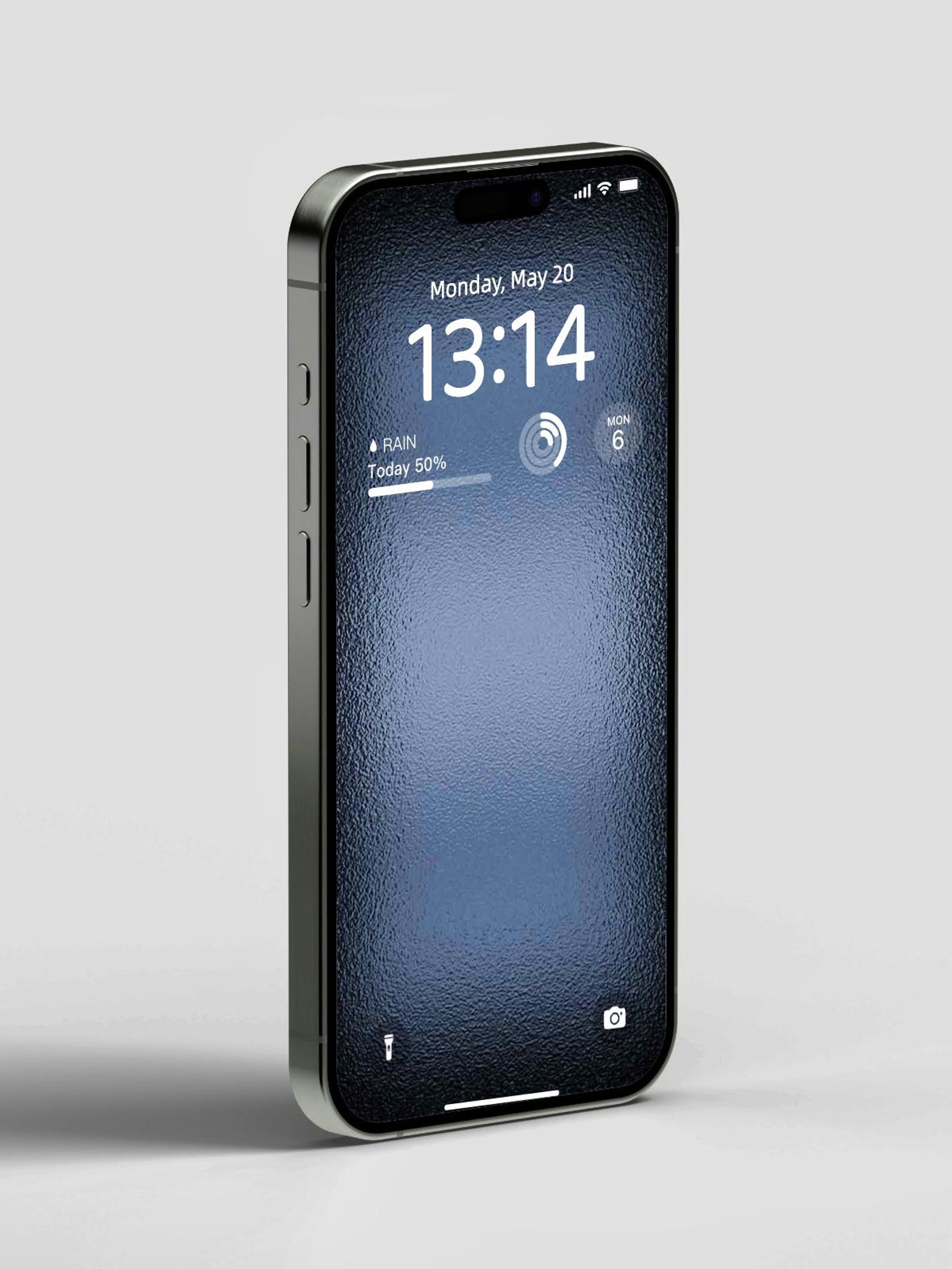 Blue Gradient Phone Wallpaper - High-res PNG - Modern Lock Home Screen ...