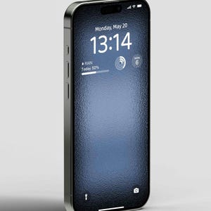 Blue Gradient Phone Wallpaper - High-res PNG - Modern Lock Home Screen ...