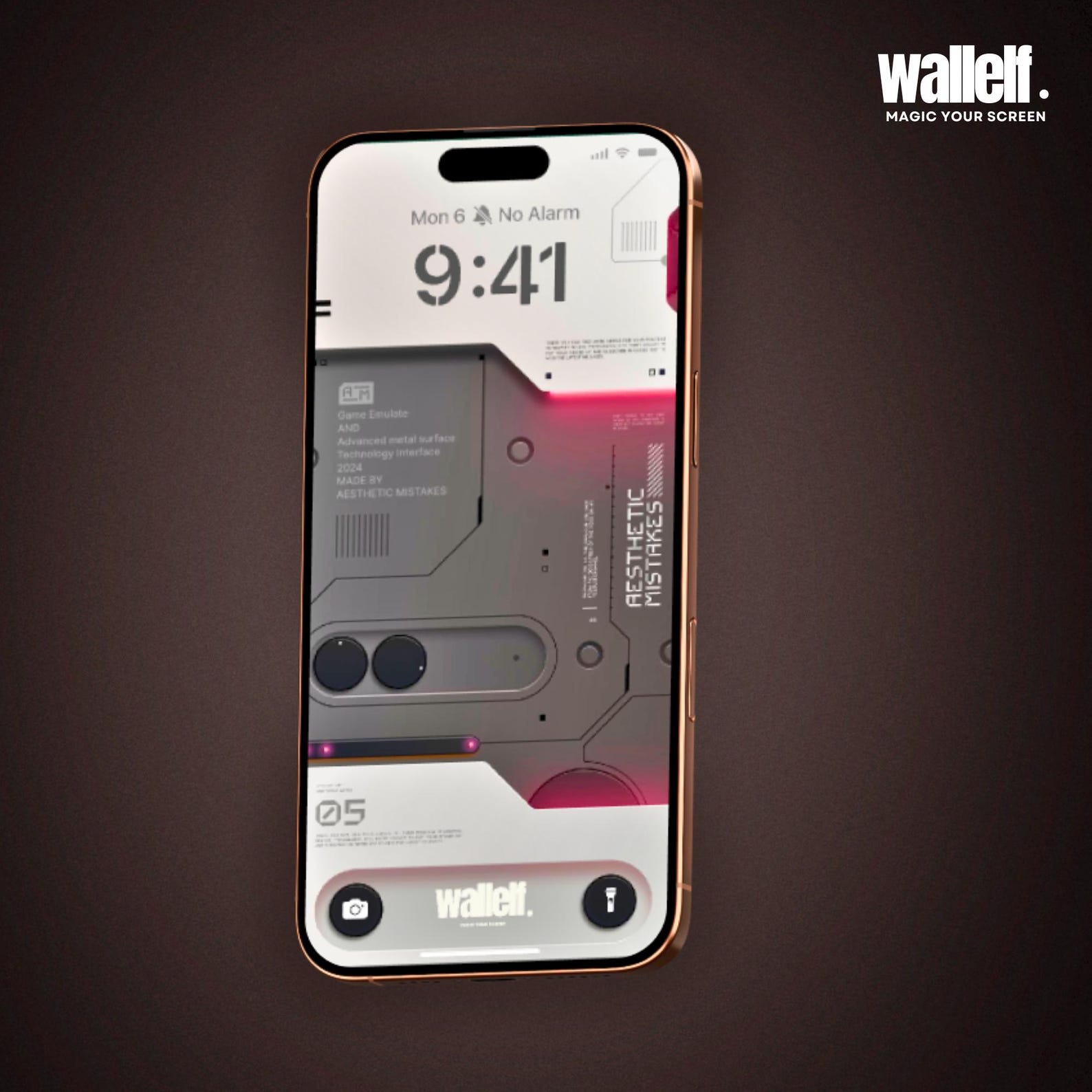Futuristic Tech Interface Wallpaper Set in Black and Red | 4K Sci-fi ...