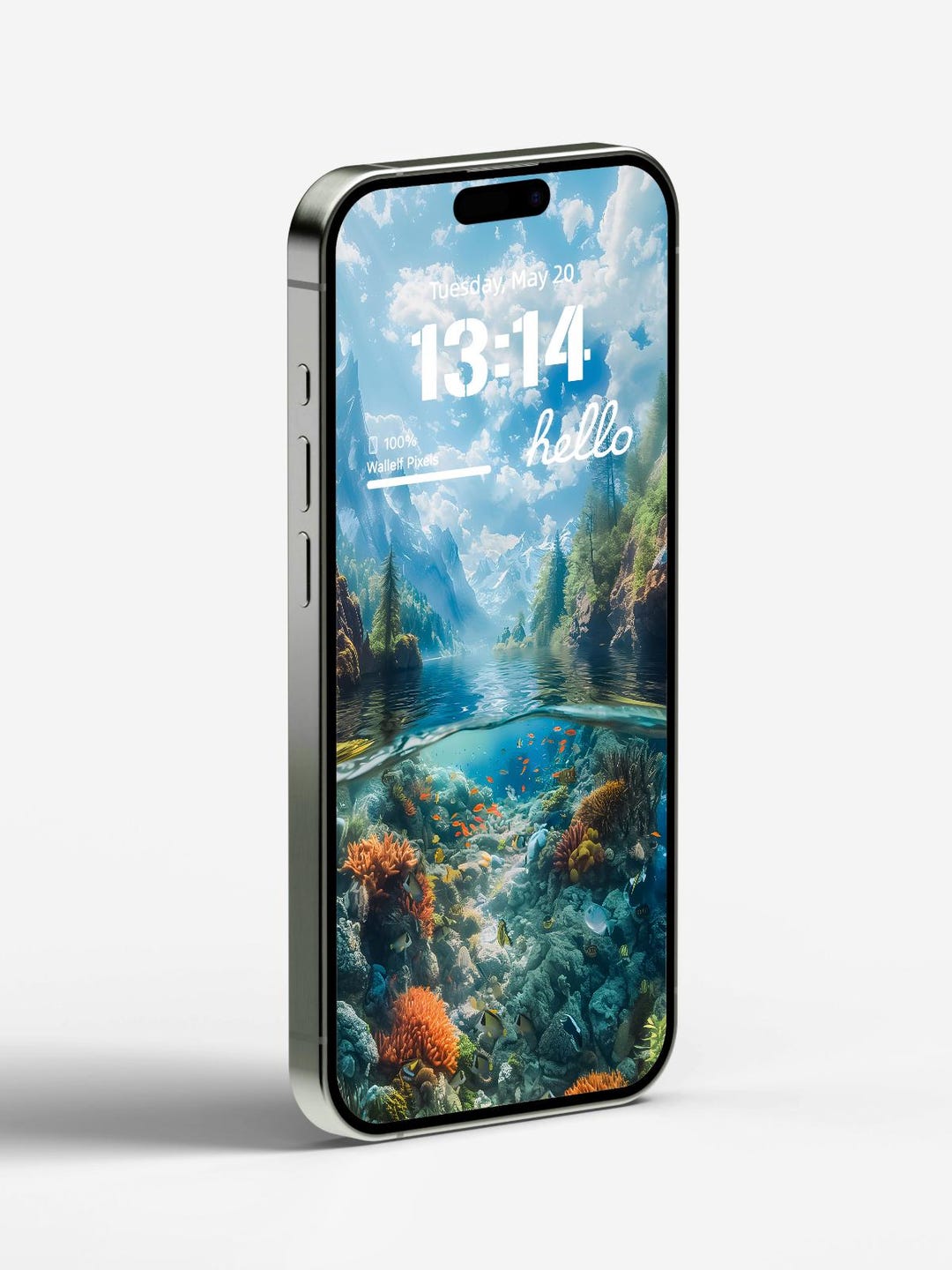 Underwater Ocean iPhone Wallpaper | Vibrant Coral Reef Theme | Tropical ...