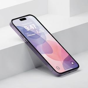 Abstract Gradient iPhone Wallpaper | Soft Aesthetic Mobile Background ...