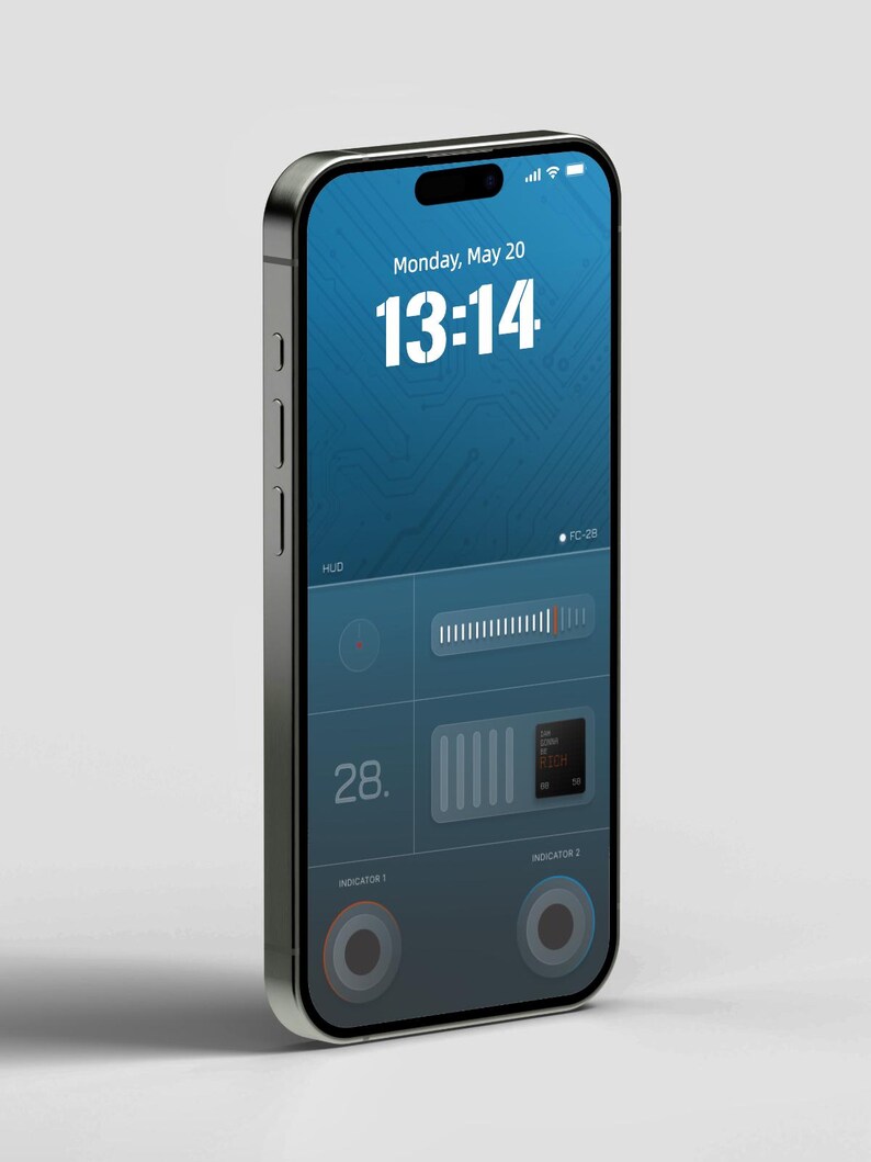 Futuristic Dashboard 4K Wallpaper | Modern Tech-inspired Background for ...