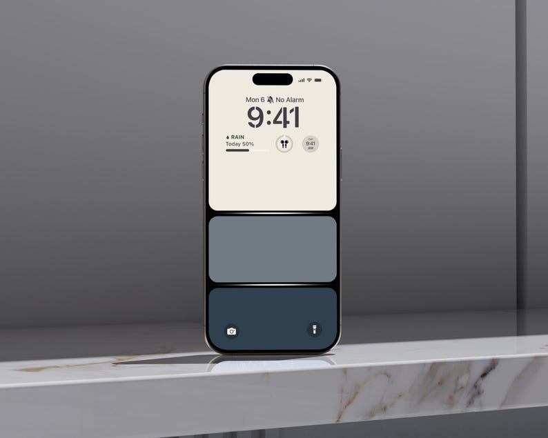 Minimalist Gradient Blocks 4K Wallpaper | Clean Design for Ios ...