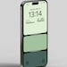 Minimalist 3-color Block 4K UHD Phone Wallpaper - Soft Green Tones for ...