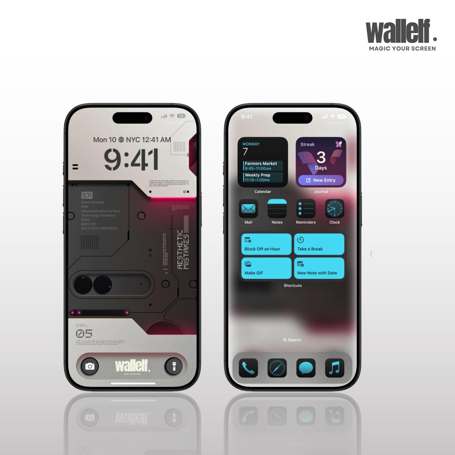Futuristic Tech Interface Wallpaper Set in Black and Red | 4K Sci-fi ...