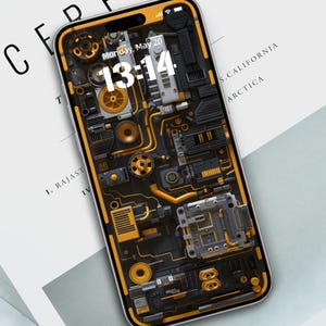 Industrial Circuit Board 4K Ultra HD Phone Wallpaper | Tech-inspired ...