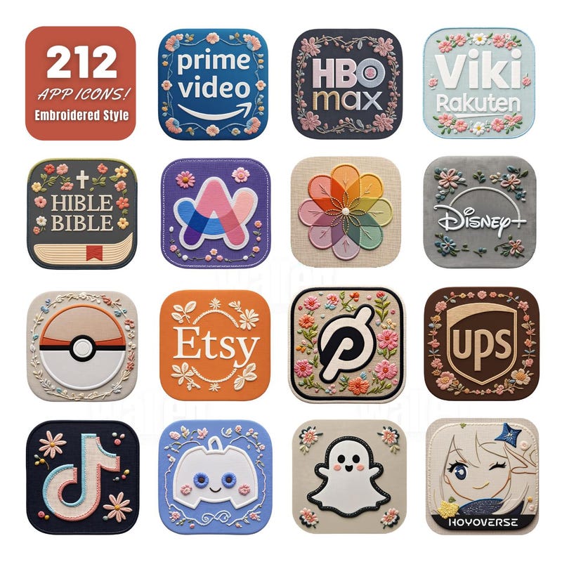 Cute App Icons - Etsy