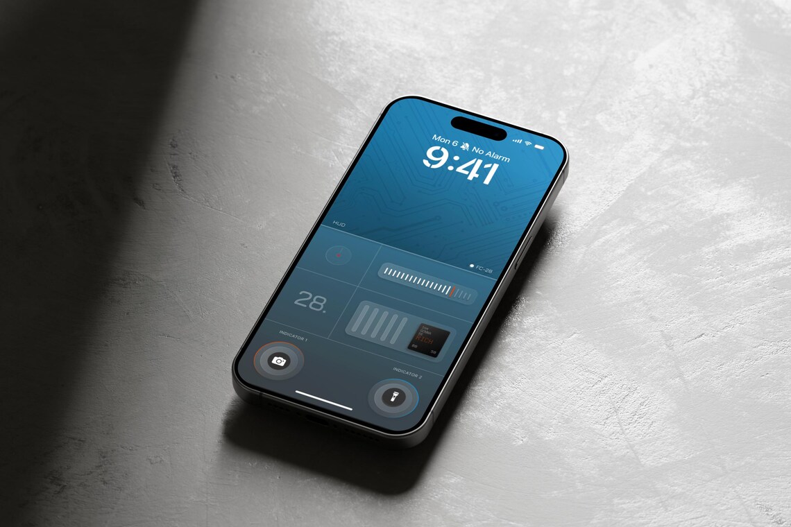 Futuristic Dashboard 4K Wallpaper | Modern Tech-inspired Background for ...