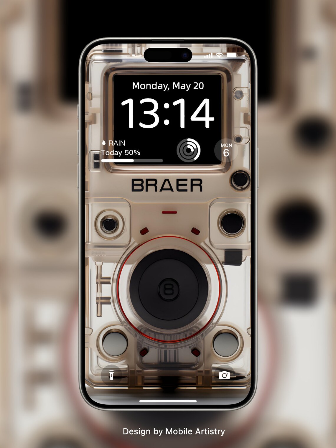 Vintage Camera Mobile Wallpaper - Retro Mechanical Design - HD for ...