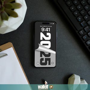 2025 iPhone Wallpaper Bundle | Minimalist Lock & Home Screen | High ...
