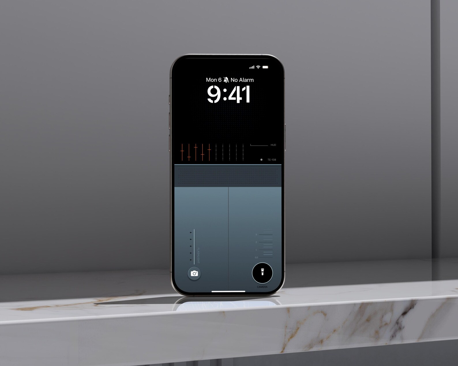 Minimalist Blue Tech Wallpaper | Futuristic Digital Design for Ios ...