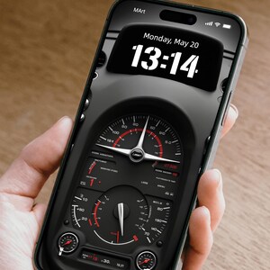4K Luxury Car Dashboard Phone Wallpaper - Speedometer Tachometer ...