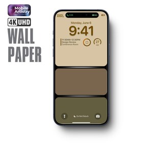 Minimalist 4K UHD 3-color Block Phone Wallpaper - Neutral HD for iPhone ...