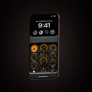 Retro Cockpit iPhone Wallpaper | Vintage Aviation Instrument Background ...