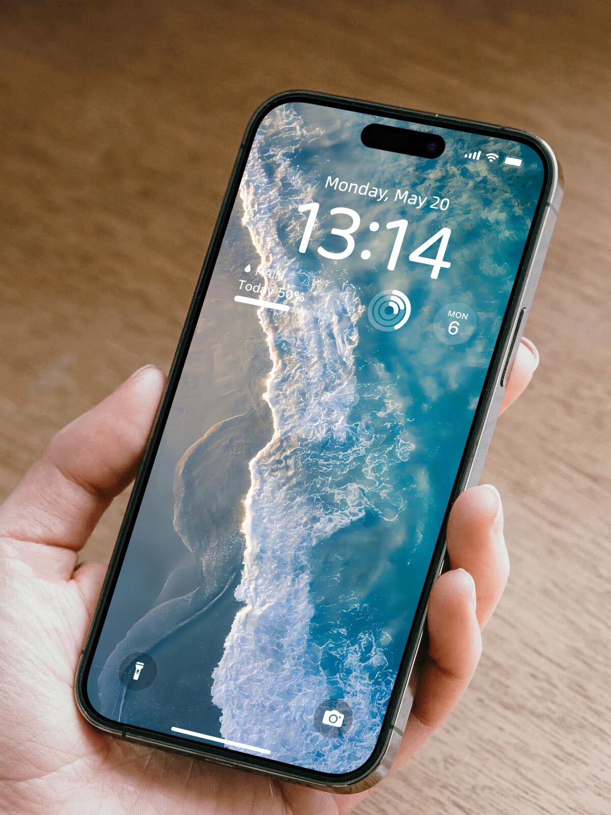 Ocean Wave Mobile Wallpaper Beach Scene HD Phone Wallpaper for iPhone ...