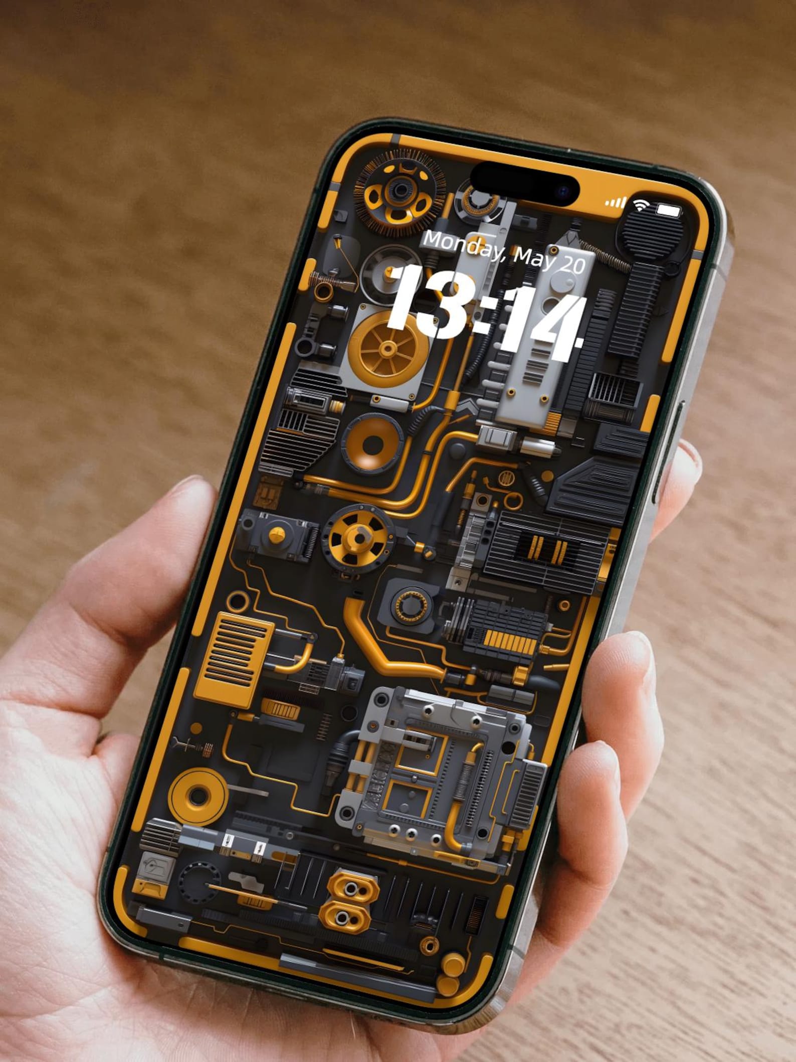 Industrial Circuit Board 4K Ultra HD Phone Wallpaper | Tech-inspired ...