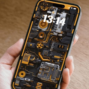 Industrial Circuit Board 4K Ultra HD Phone Wallpaper | Tech-inspired ...