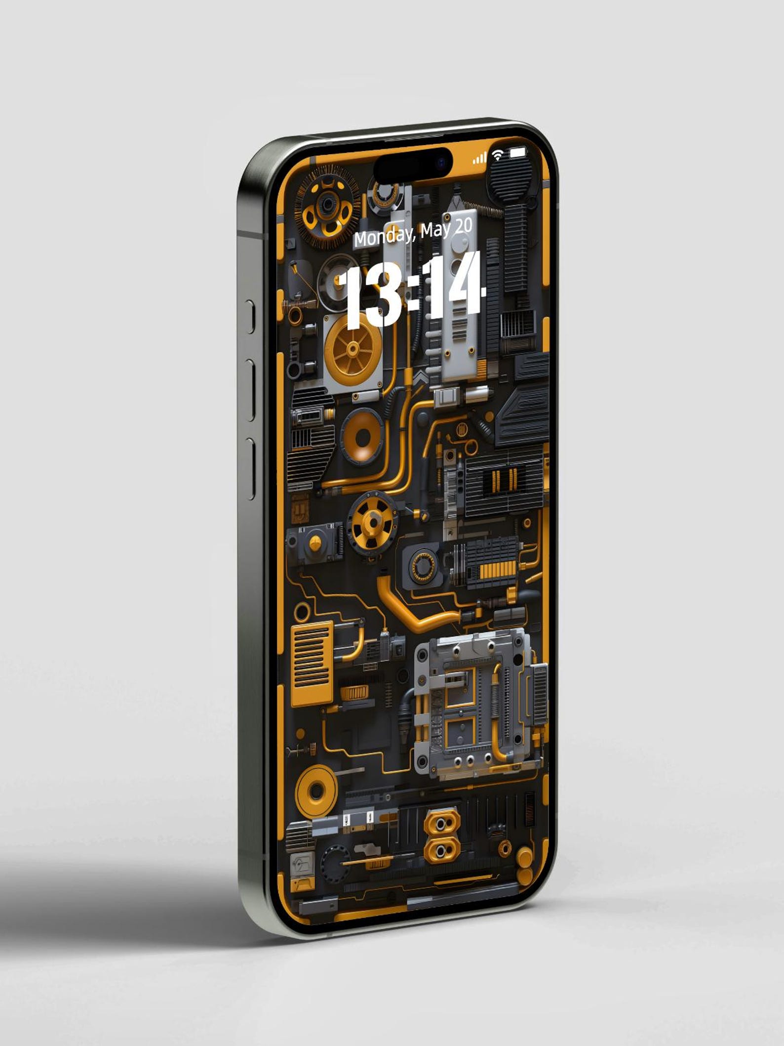 Industrial Circuit Board 4K Ultra HD Phone Wallpaper | Tech-inspired ...
