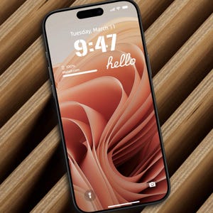 Abstract Folded Paper iPhone Wallpaper | Elegant Minimalist Phone ...