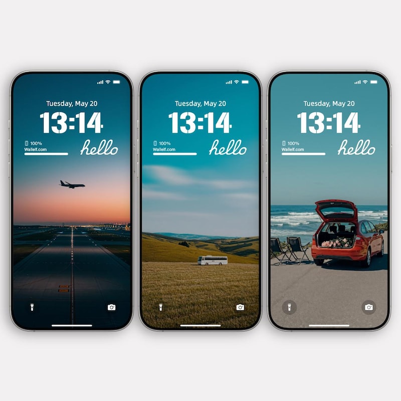 Travel Wallpaper Set - Etsy UK