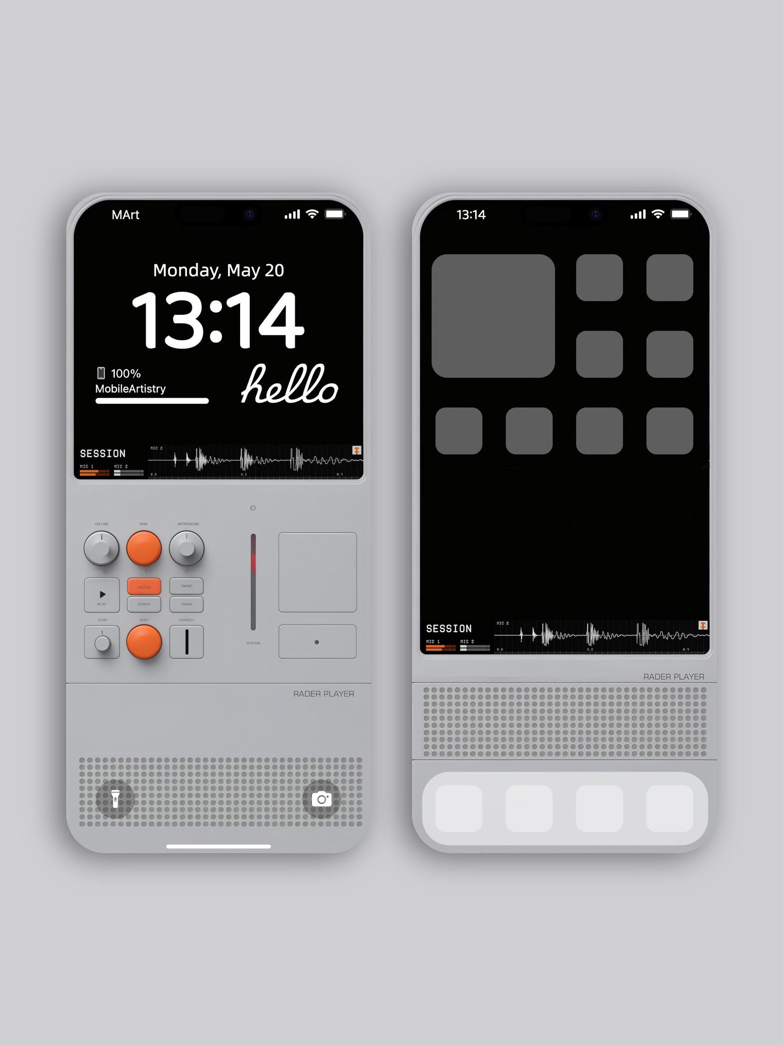 Retro Tape Recorder Phone Wallpaper | 4K Vintage Audio Player Design ...