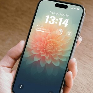 Elegant Floral iPhone Wallpaper | Minimalist Flower Design | Aesthetic ...