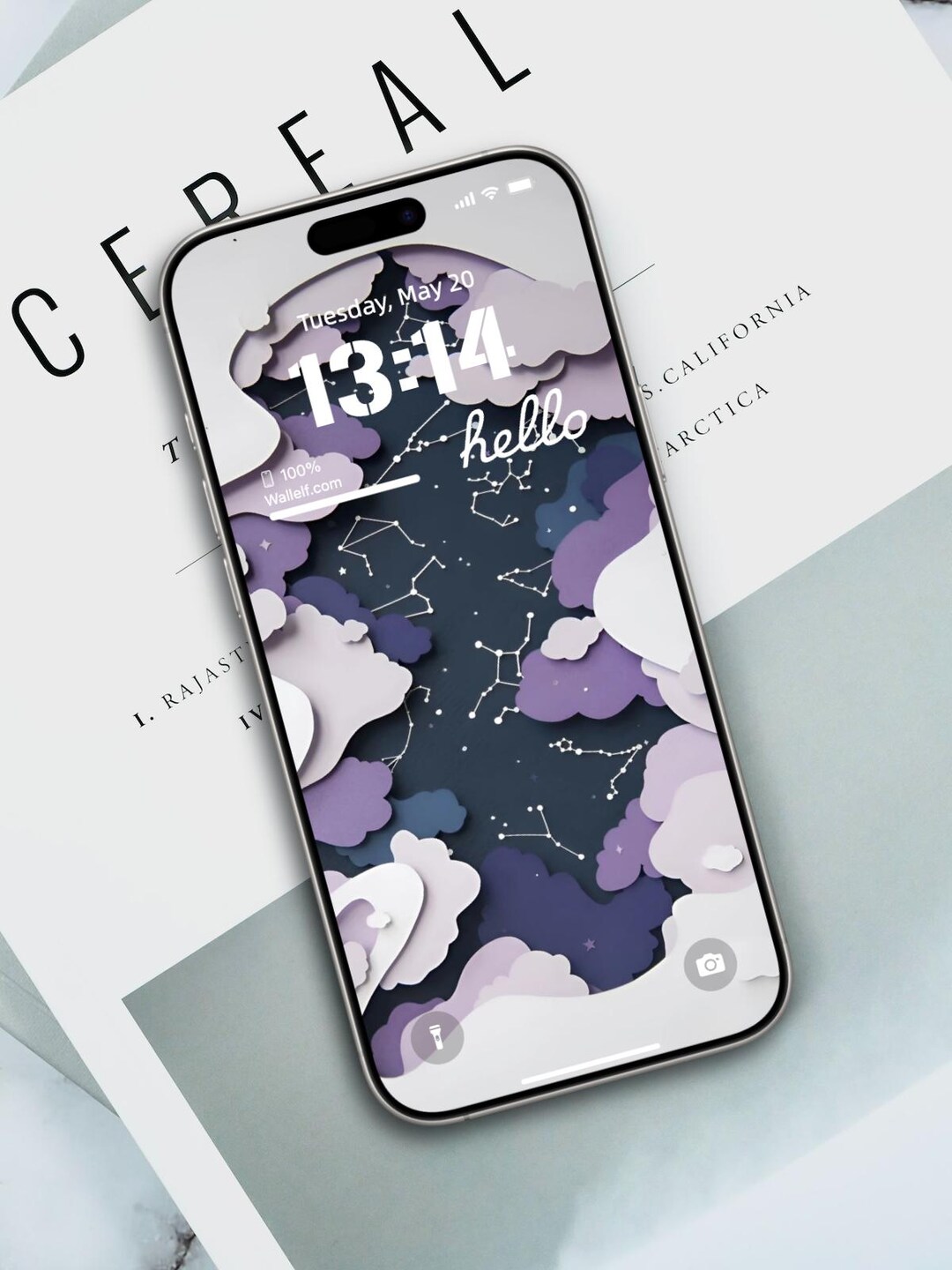 Celestial Constellation iPhone Wallpaper | Cosmic Stars Aesthetic ...