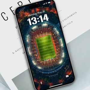 4K Ultra HD Football Stadium Wallpaper Soccer Field Night View for ...