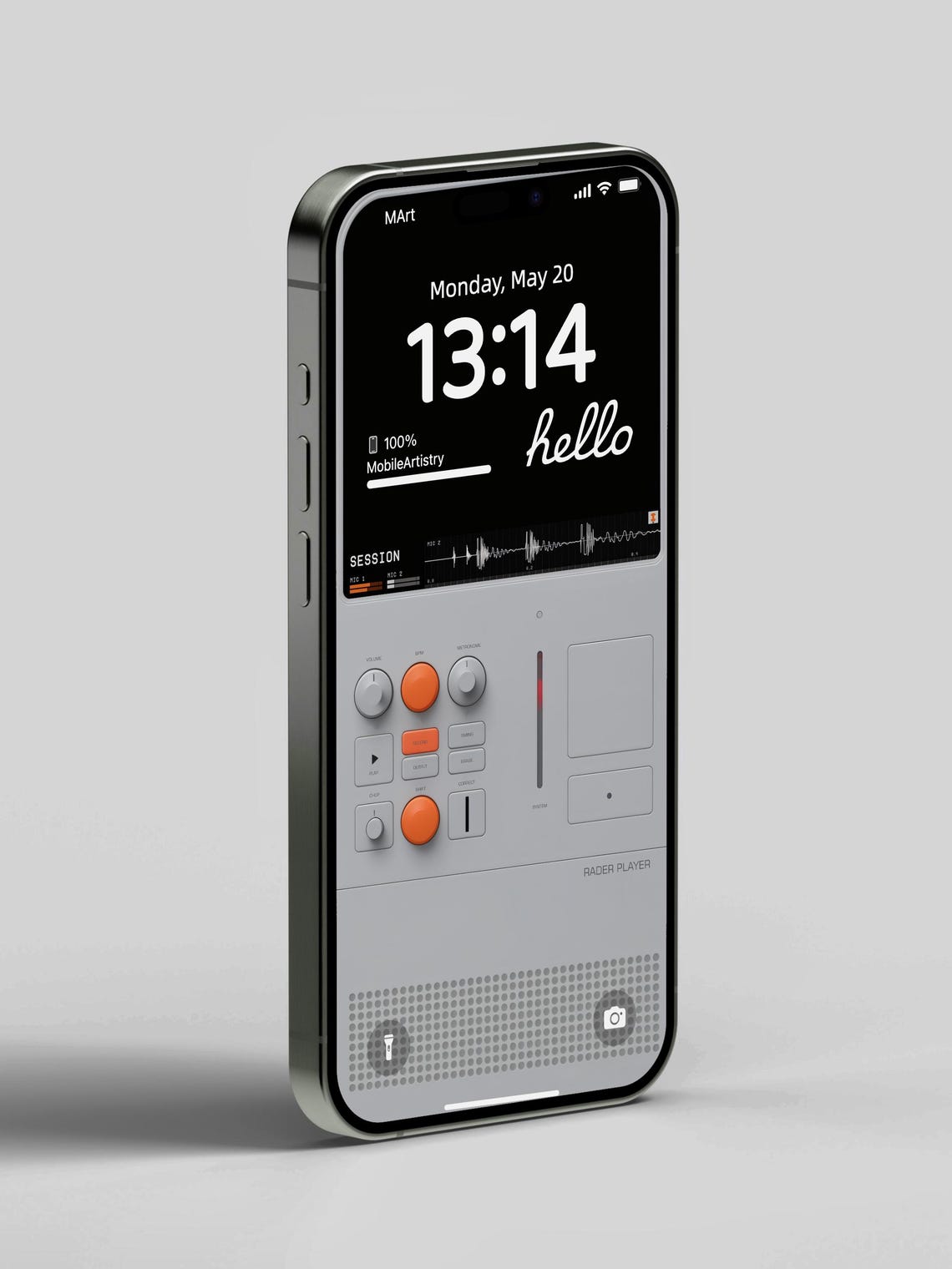 Retro Tape Recorder Phone Wallpaper | 4K Vintage Audio Player Design ...