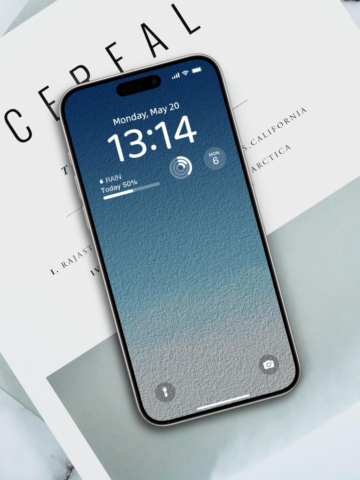 Blue Gradient Phone Wallpaper - High-resolution PNG for iPhone Android ...