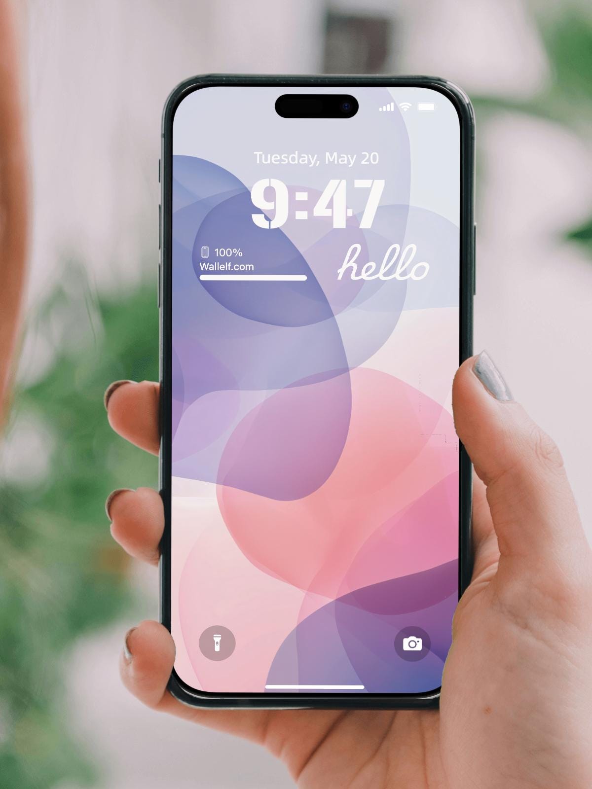 Abstract Gradient iPhone Wallpaper | Soft Aesthetic Mobile Background ...