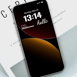 4K Ultra HD Wallpaper Gradient Red Gold Minimalist Background for ...