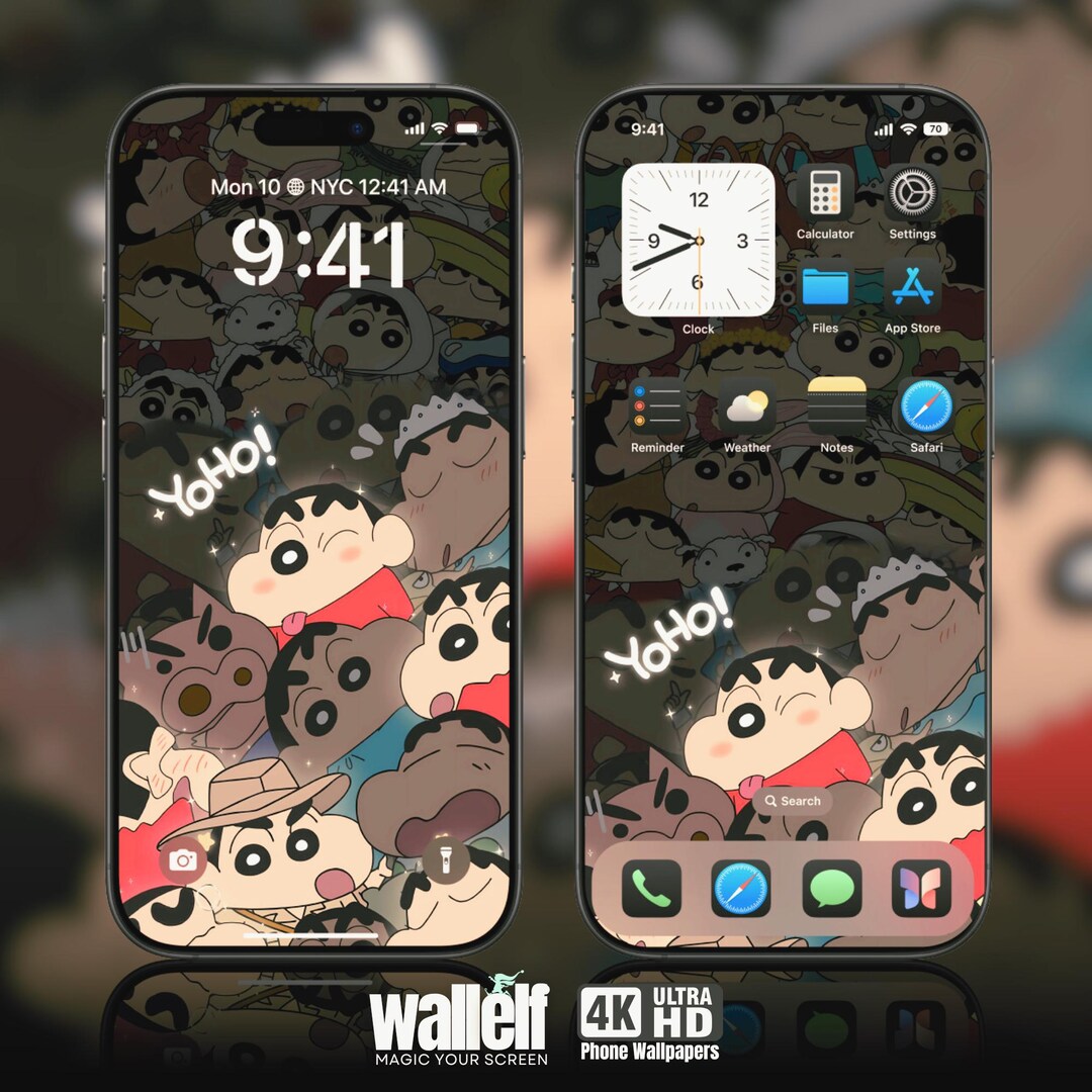 Yoho Cartoon Style 4K Wallpaper Playful Anime Design for Ios & Android ...