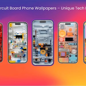 5 HD Retro Circuit Board Phone Wallpapers｜unique and Stylish Tech ...