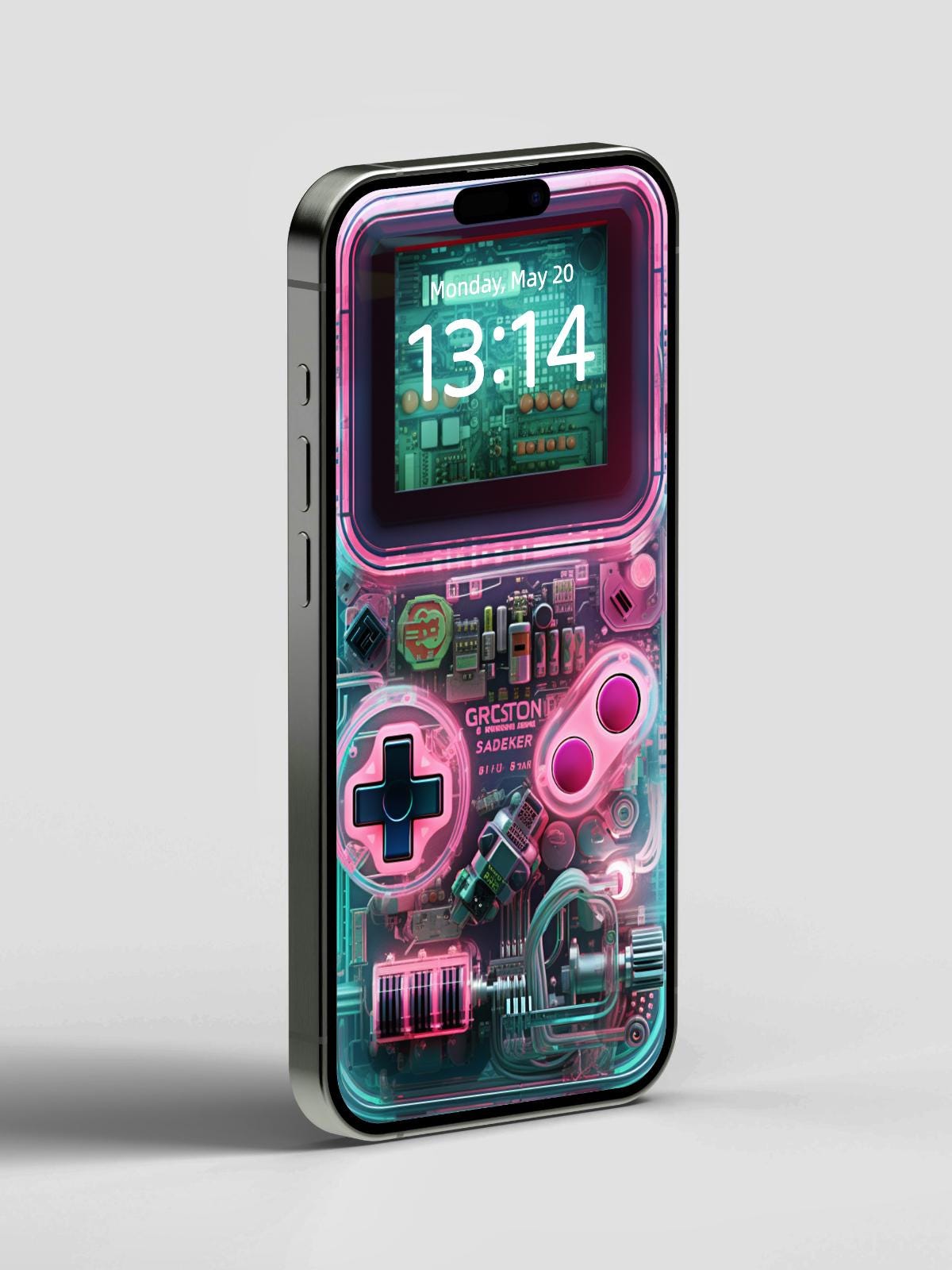 6 Gameboy Retro 3D Phone Wallpaper | 4K HD iPhone & Android | Vintage ...