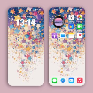 Vibrant Star Confetti 4K Wallpaper | Fun Colorful Digital Background ...