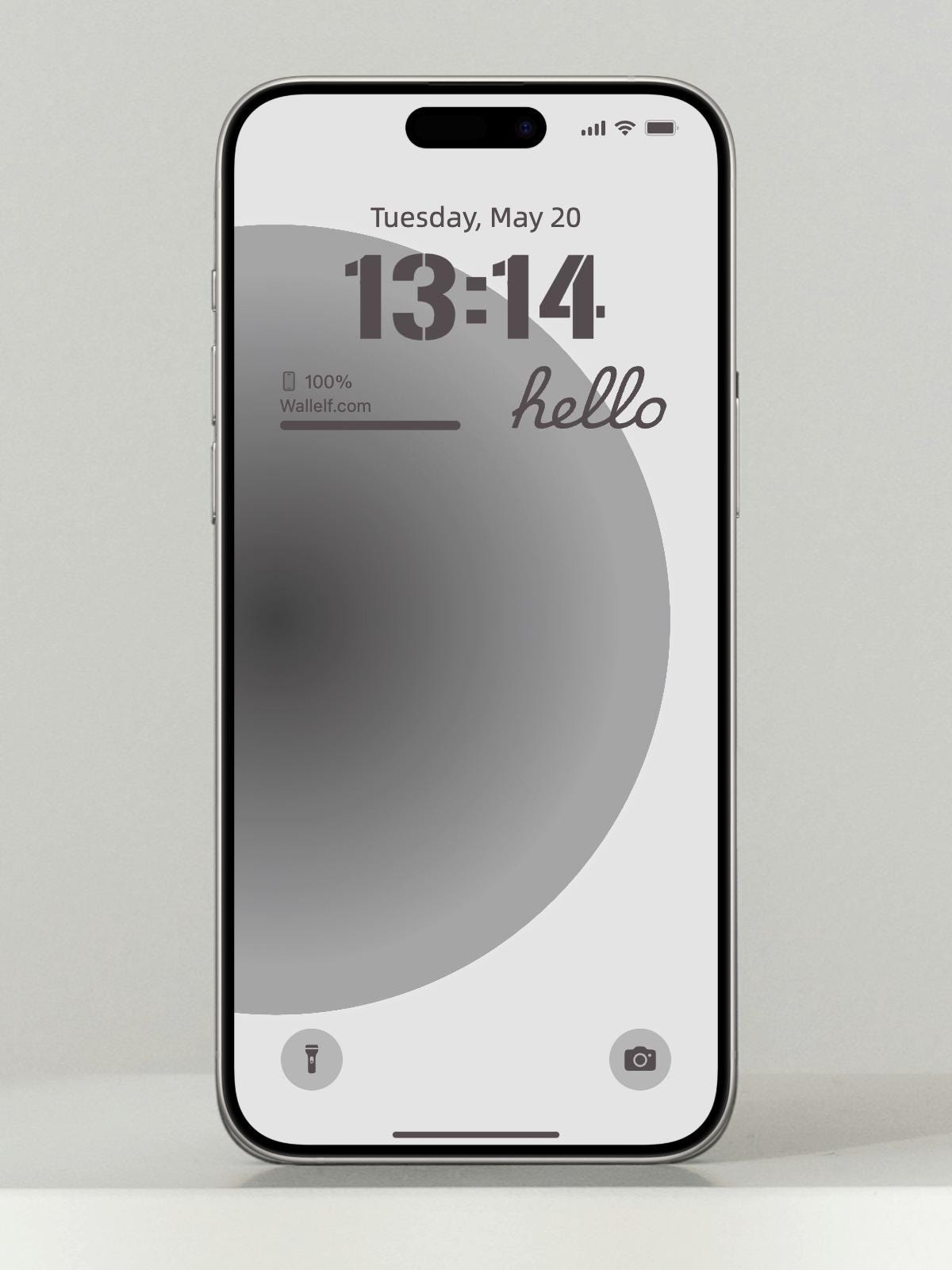 Minimalist Black and White iPhone Wallpaper | Monochrome Aesthetic Lock ...