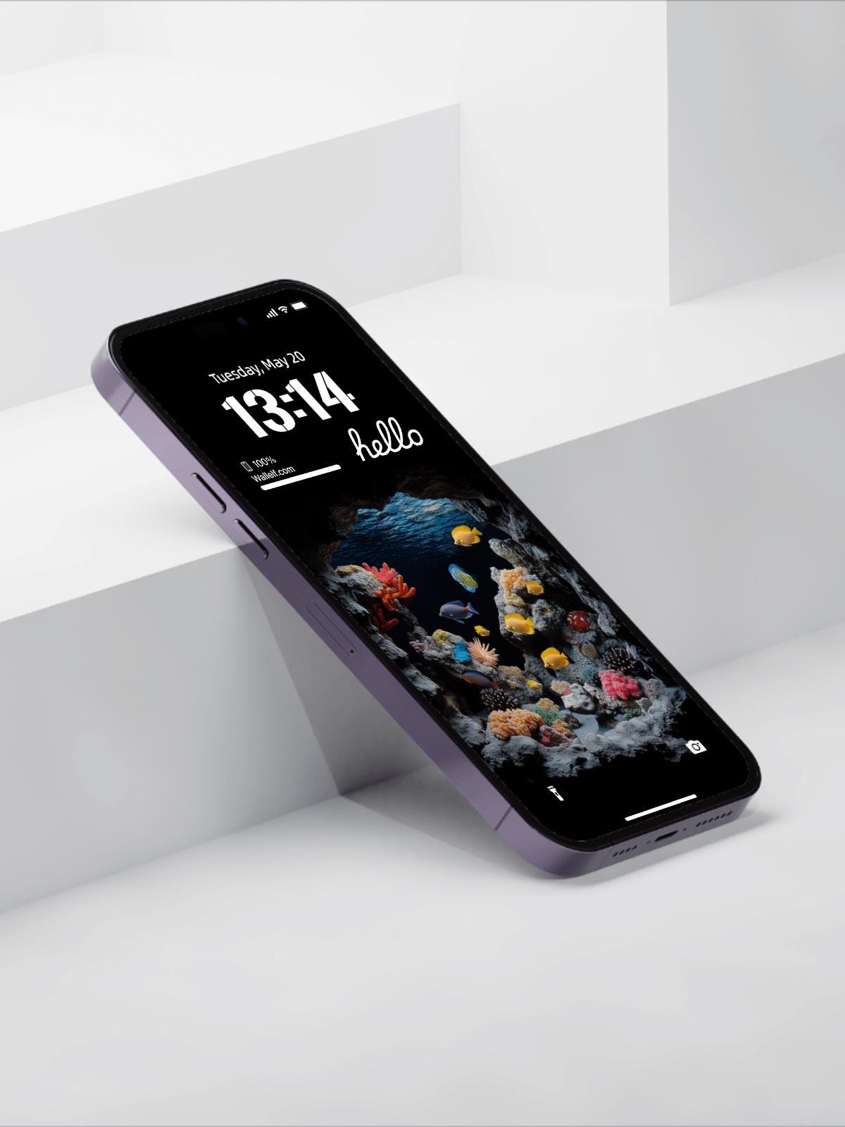 Aquarium Live Wallpaper & Static Set | 3D Underwater Coral Reef ...