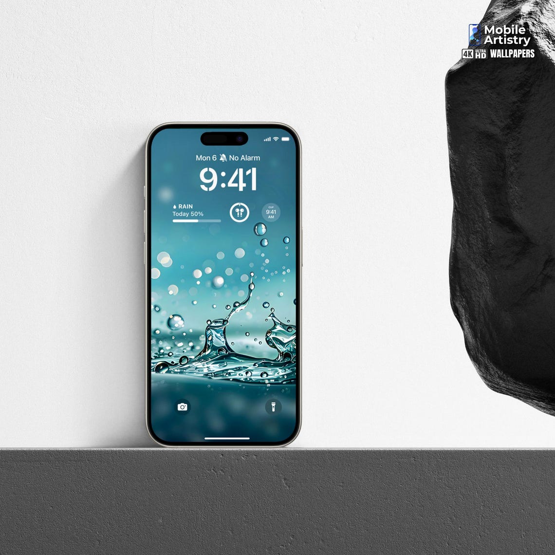 Aqua Splash Phone Wallpaper | 4K HD for Iphone, Android | Customizable ...