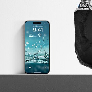 Aqua Splash Phone Wallpaper | 4K HD for Iphone, Android | Customizable ...