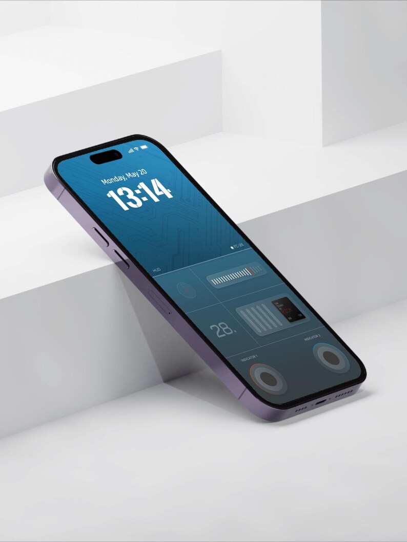 Futuristic Dashboard 4K Wallpaper | Modern Tech-inspired Background for ...