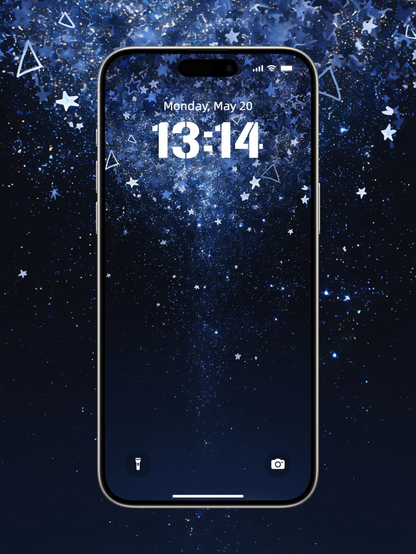 Starry Night Magic 4K Wallpaper | Dreamy Galaxy Background for Ios ...