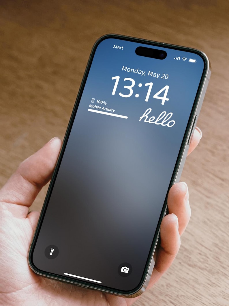 Steel Blue Gradient 4K UHD Phone Wallpaper - Sleek Minimalist Design ...