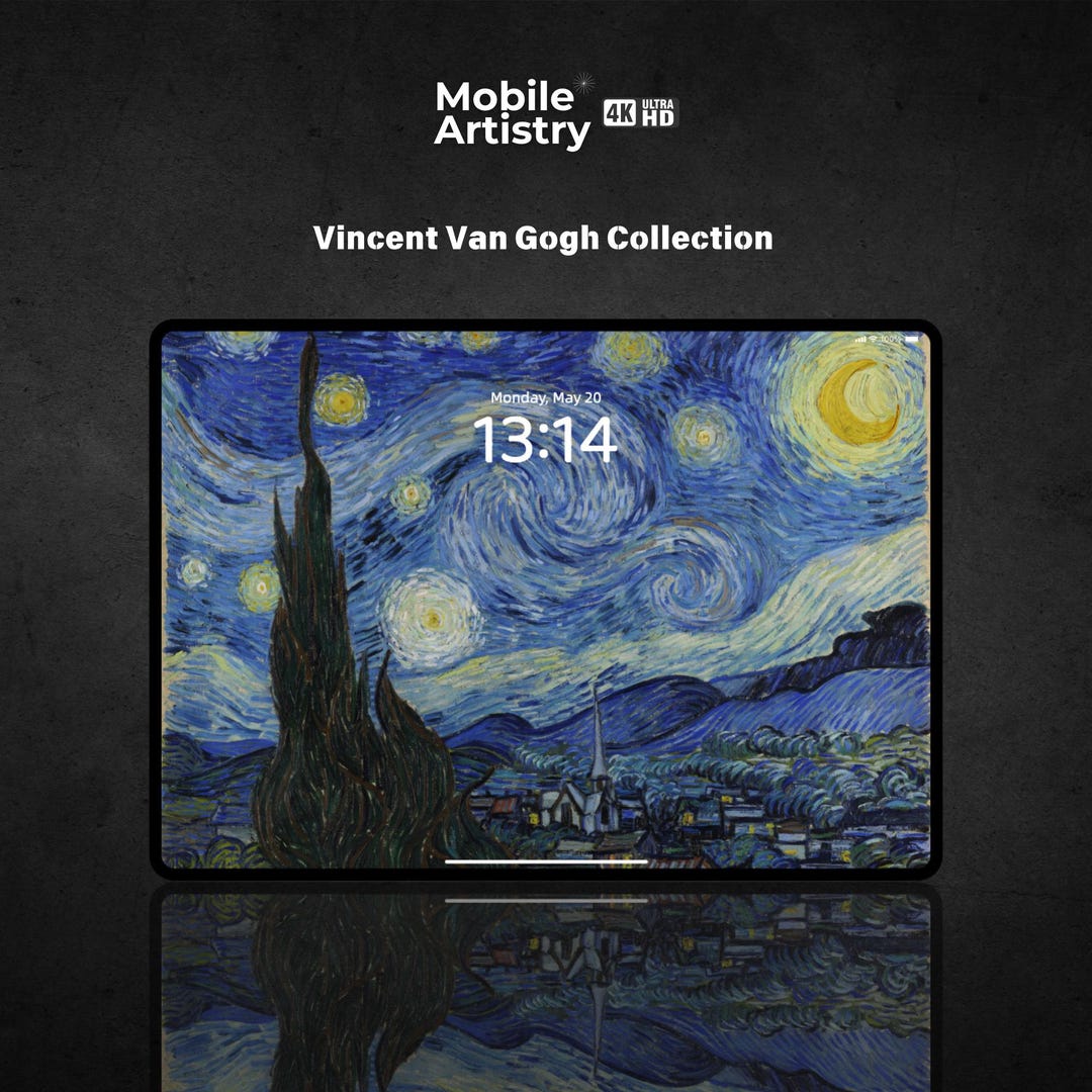 Vincent Van Gogh 4K UHD Tablet/ipad Wallpaper Collection | Famous Art ...