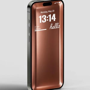 Elegant 3D Metallic Glass Reflection Phone Wallpaper Set - 4K Ultra HD ...