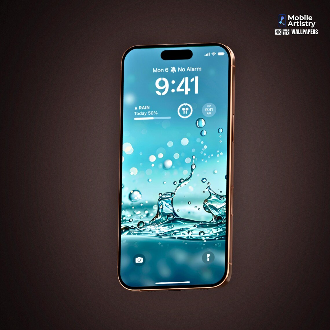 Aqua Splash Phone Wallpaper | 4K HD for Iphone, Android | Customizable ...