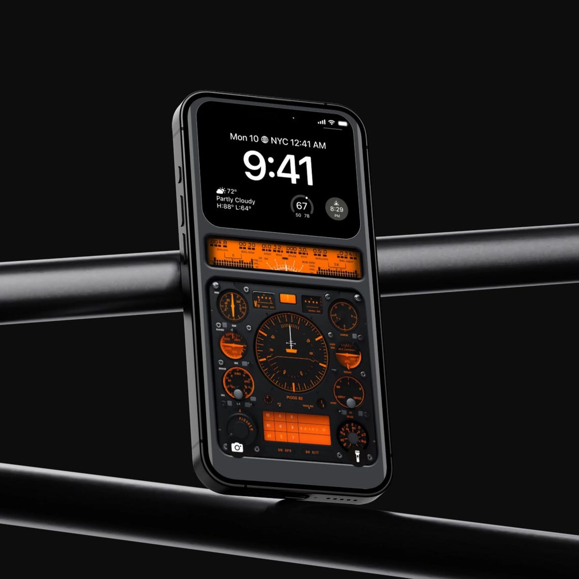 Aviation Cockpit iPhone Wallpaper | Airplane Dashboard Ios 4K Lock ...