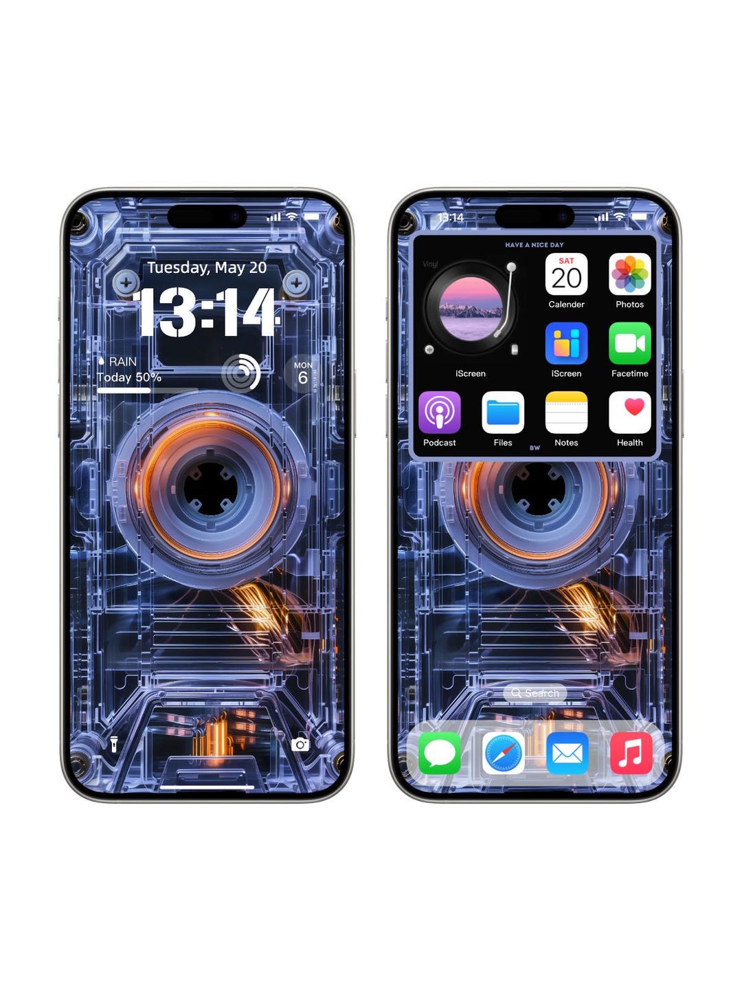 Futuristic Tech iPhone Wallpaper | High-detail Sci-fi Theme | Lock ...
