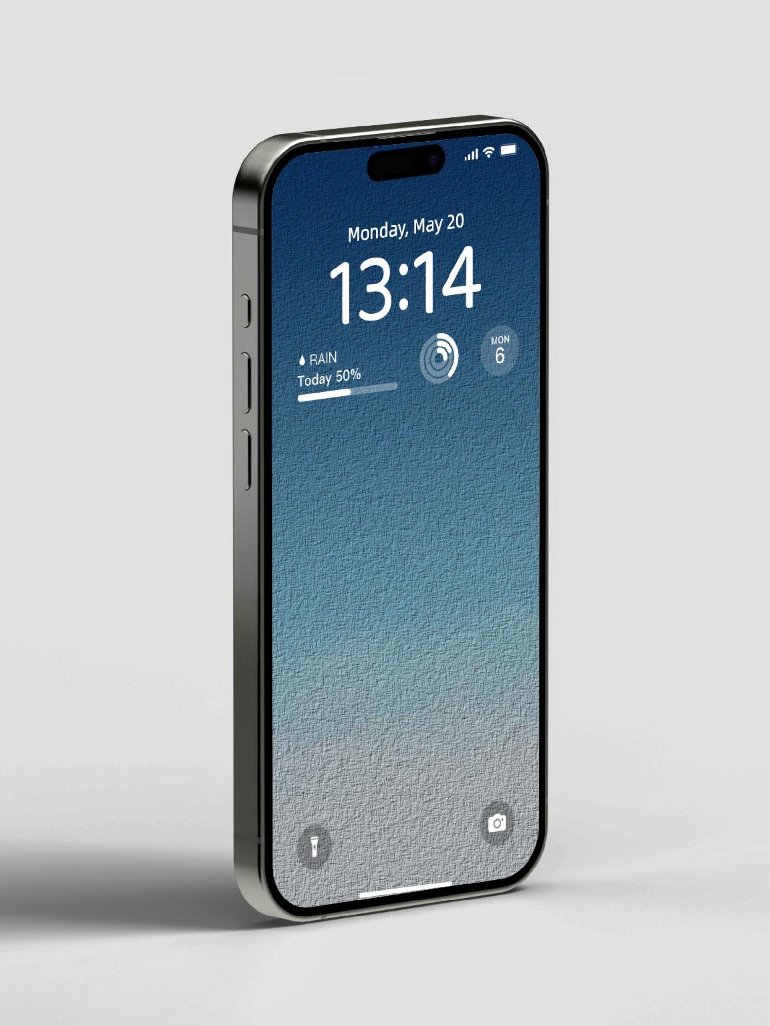Blue Gradient Phone Wallpaper - High-resolution PNG for iPhone Android ...