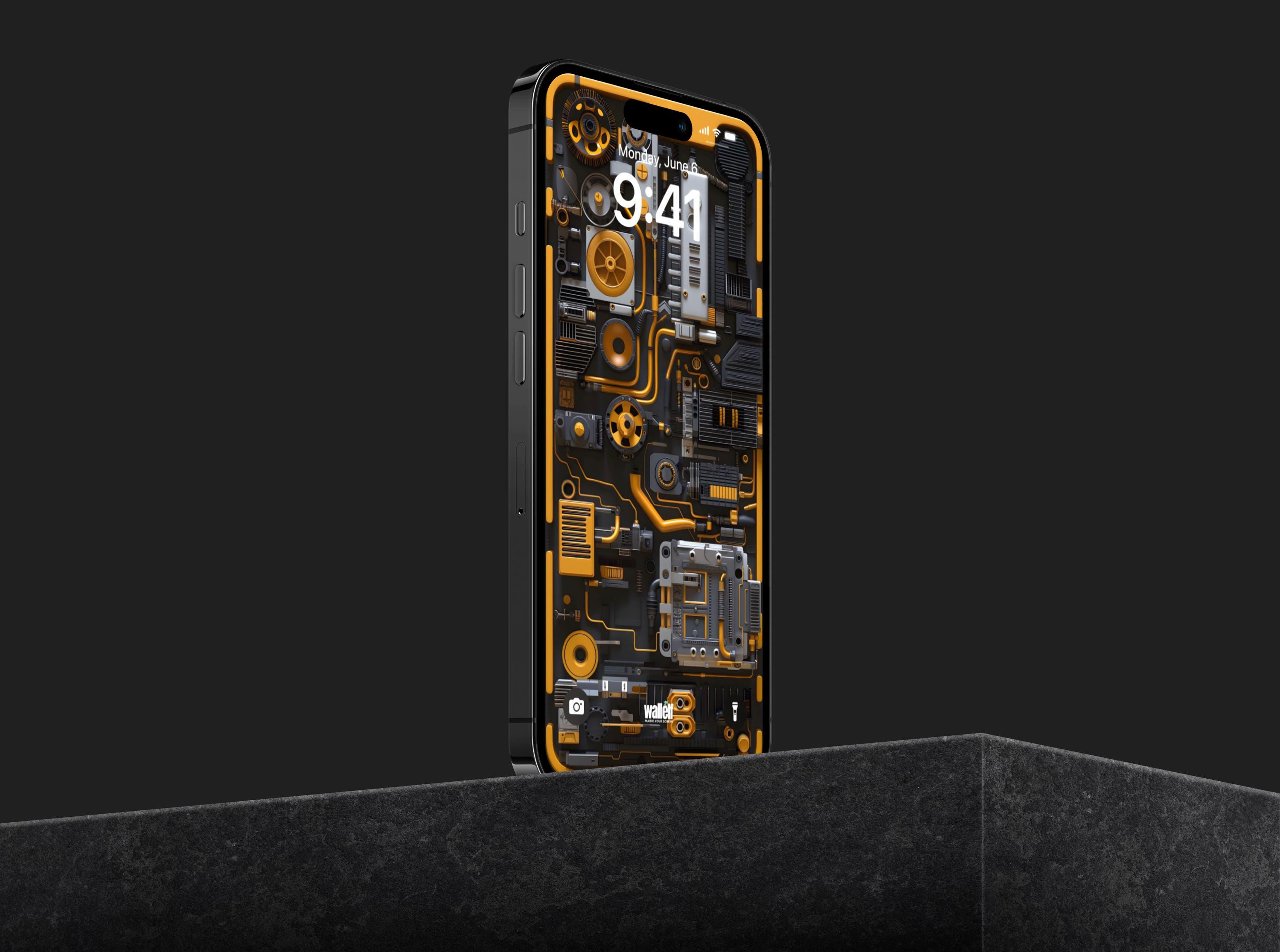 Industrial Circuit Board 4K Ultra HD Phone Wallpaper | Tech-inspired ...